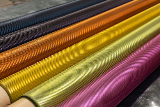 Coloured 220gsm 3K Plain Weave Carbon Fibre – Hypetex Coloured Advanced ...